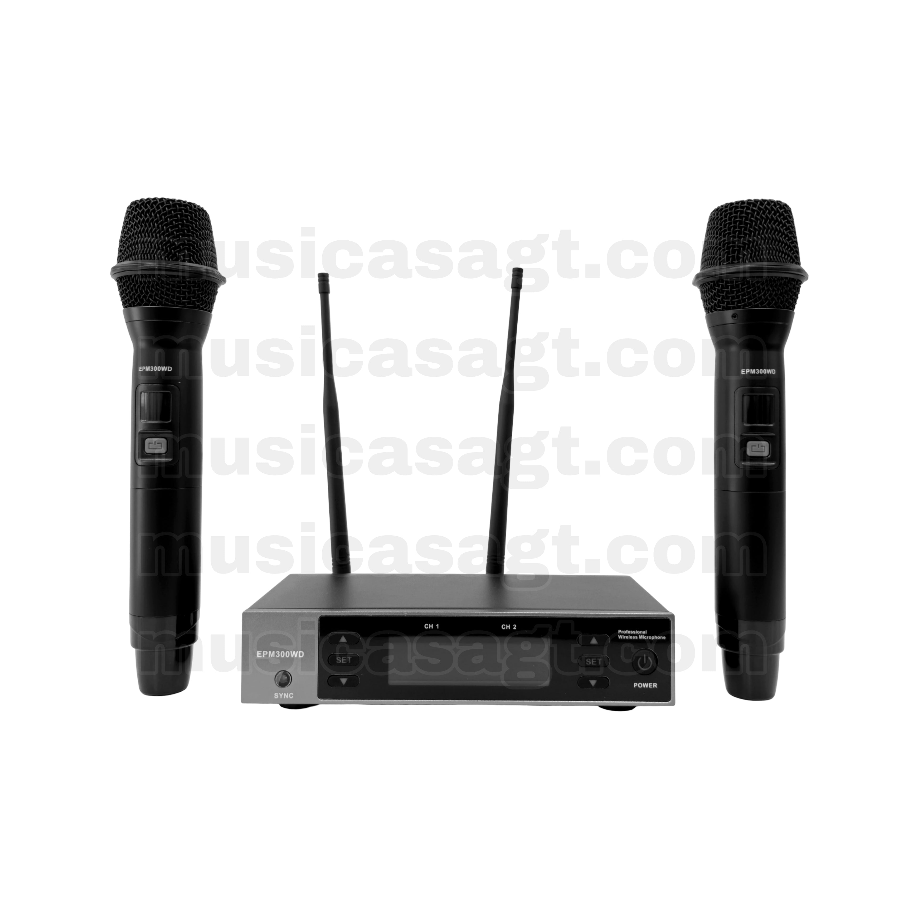 Micrófonos inalámbricos EPIC EPM300WD – Musicasa